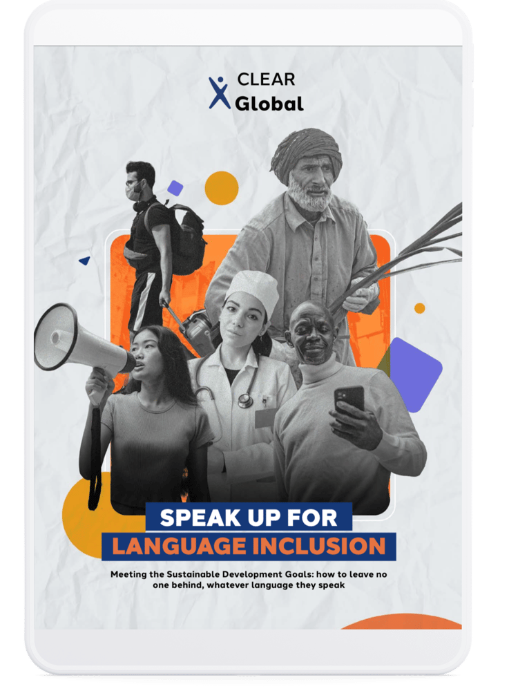 Speak up for language inclusion